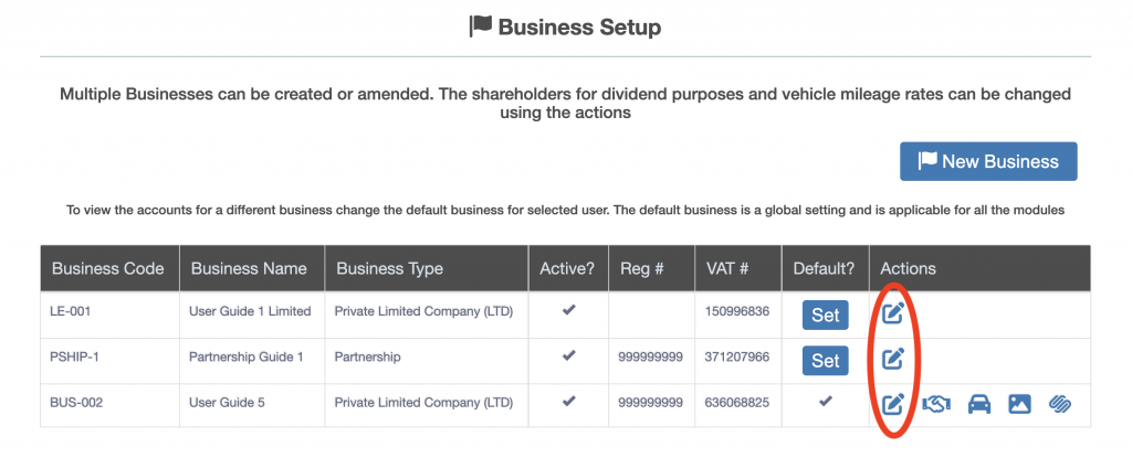 Personalise – Business Setup User Guide – Existing Business Setup ... Personalise – Business Setup User Guide – Existing Business Setup ...